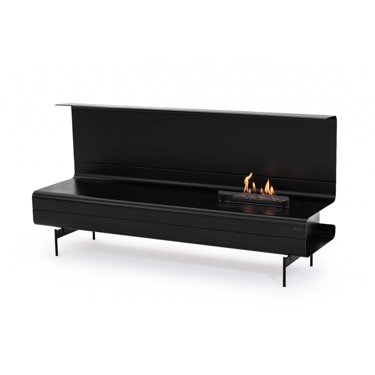 Cheminée meuble au bioéthanol Planika Piano | ArtFire